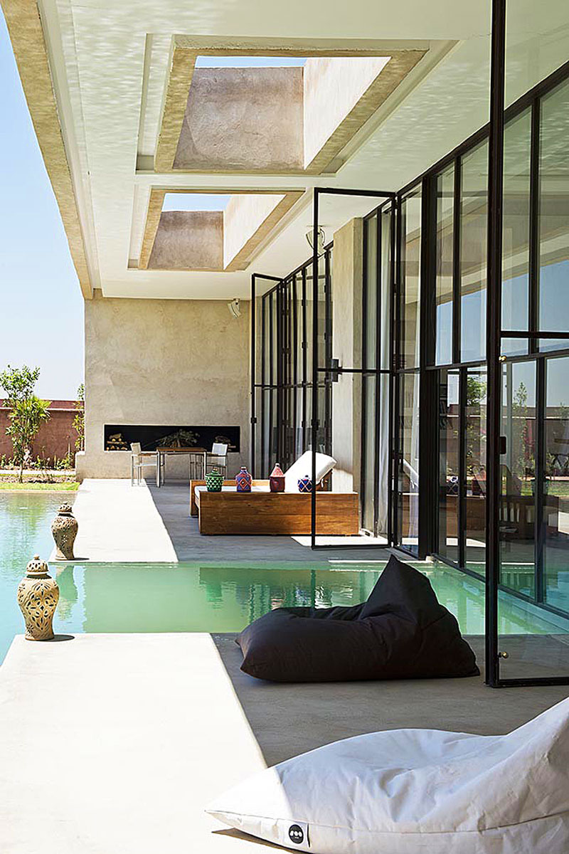 Photo Gallery: Marrakech Luxury Villa with Pool and floodlit tennis ...