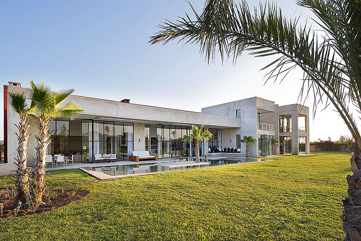 Marrakech Luxury Villa with Pool and floodlit tennis court to Rent in ...